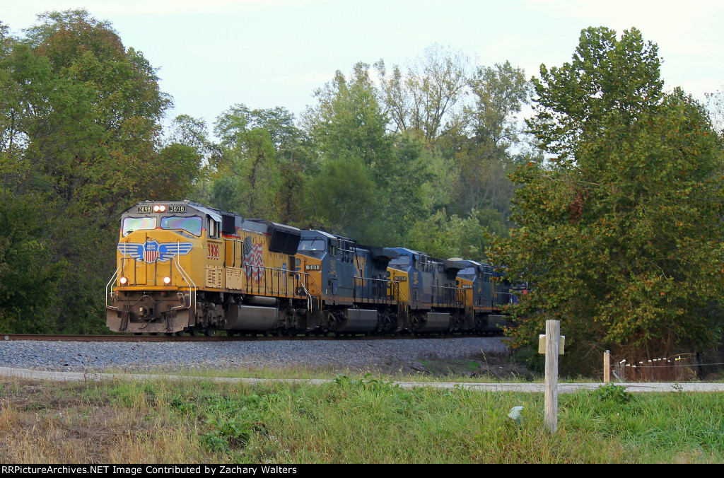 UP 3898 CSX 591 387 732